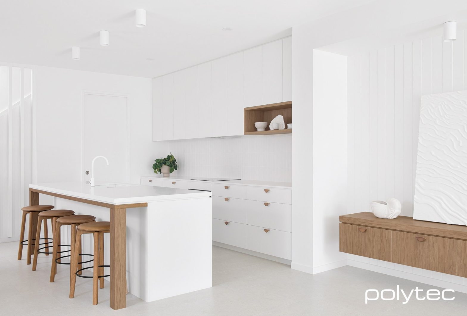 Laminate Polytec Boston Oak Woodmatt | Attila Kitchens
