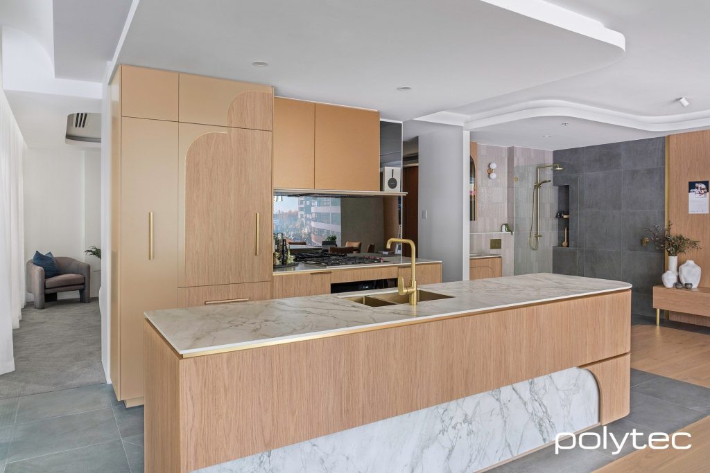 Laminate Polytec Boston Oak Woodmatt | Attila Kitchens