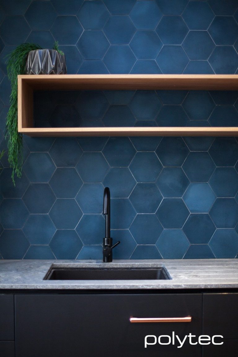 Polytec Black Venette | Sleek, Matte Black Finish