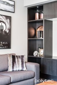 Laminate Polytec Black Wenge Ravine | Attila Kitchens