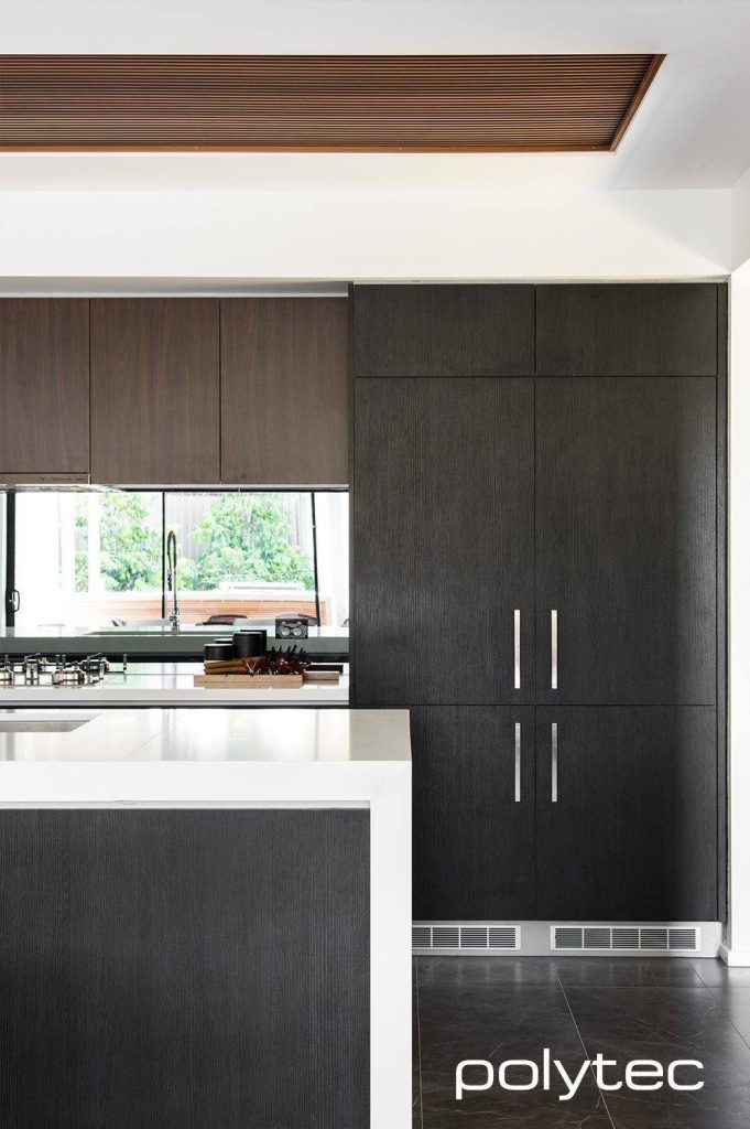 Laminate Polytec Black Wenge Ravine | Attila Kitchens